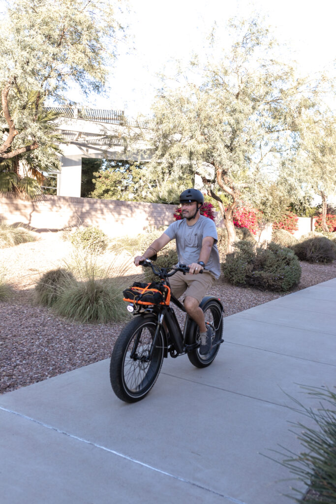 riding rad power bikes around town - the love designed life
